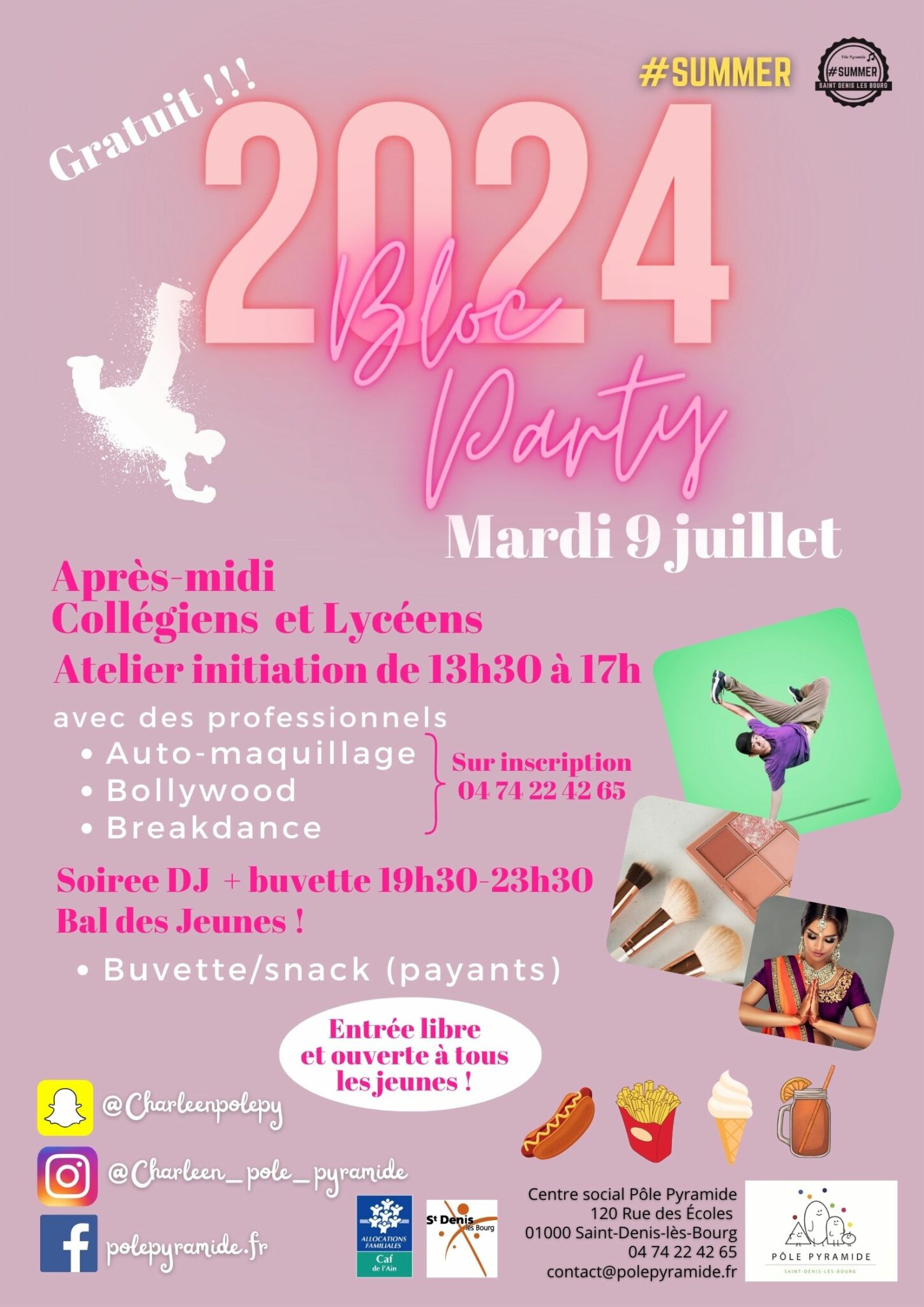 BLOC PARTY : l'après-midi et soirée créés par des jeunes, pour les ...